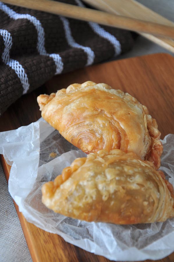 Chicken Curry Puff stock photo. Image of cover, food - 78830346
