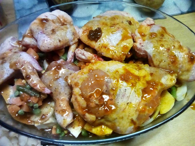 Chicken dinner stock image. Image of dinner, winner - 132135635