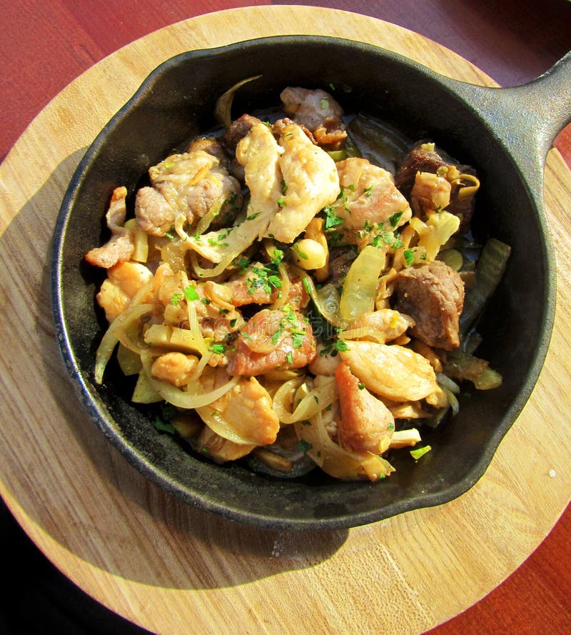 Chicken dish stock photo. Image of cook, outdoors, nourishment - 26889016