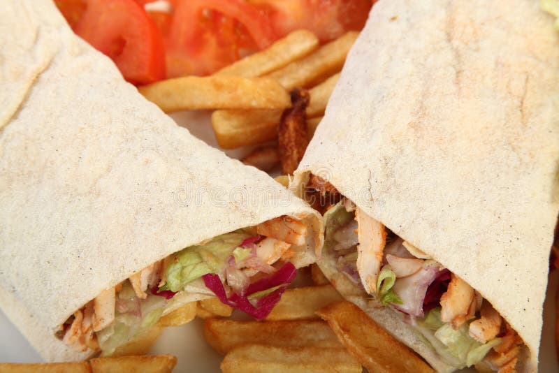 Chicken doner stock photo. Image of meal, tasty, doner - 22623482