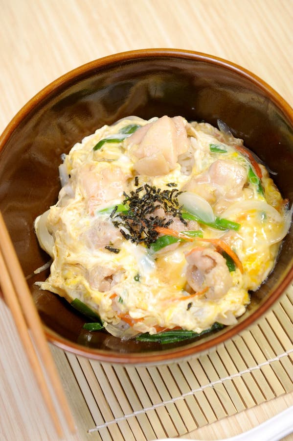 Chicken egg rice stock photo. Image of lunch, meat, dish - 55145902