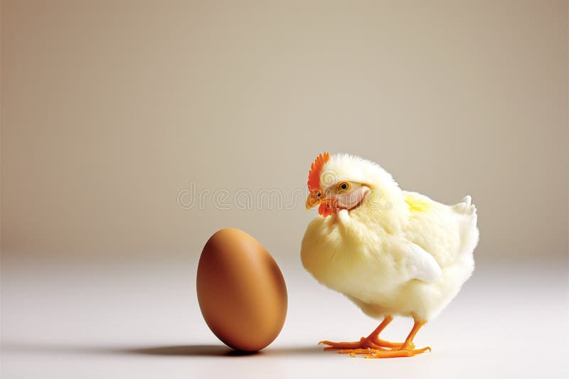 Chicken with Egg Chicken and Egg Chicken and Eggs Stock Illustration ...