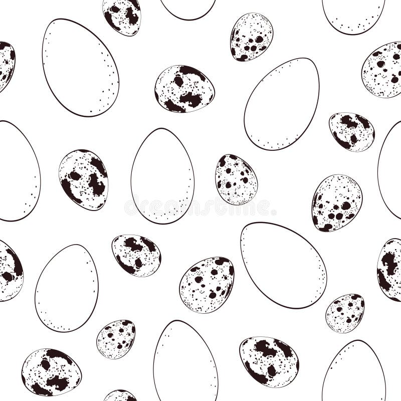 Quail Eggs Pattern Stock Illustrations – 514 Quail Eggs Pattern Stock ...