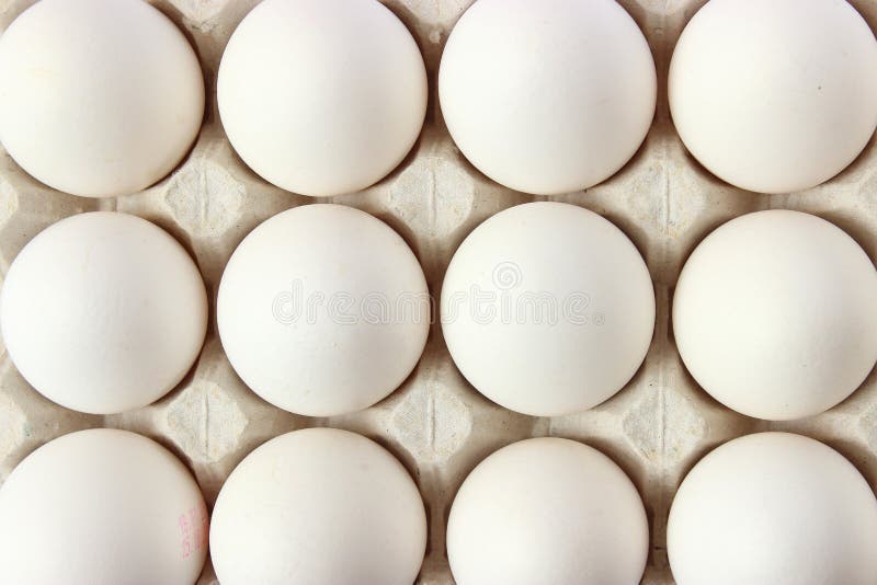 Chicken Eggs on the Table. Farm Products, Natural Eggs Stock Photo ...