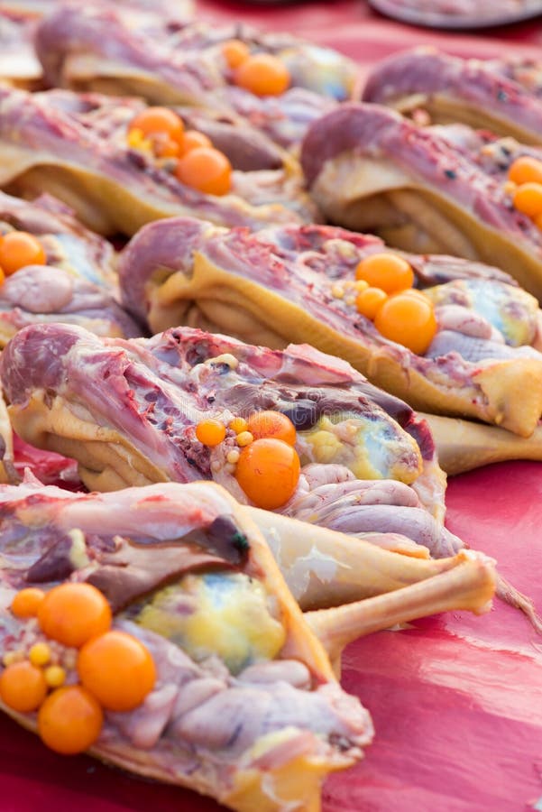 Chicken entrails. stock image. Image of cuisine, entrails - 69997373