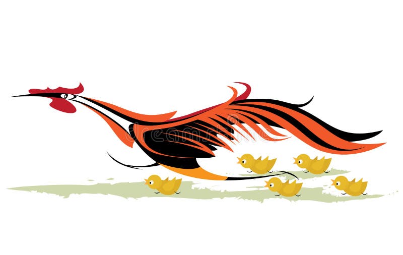 Chasing Chicken Stock Illustrations – 37 Chasing Chicken Stock ...