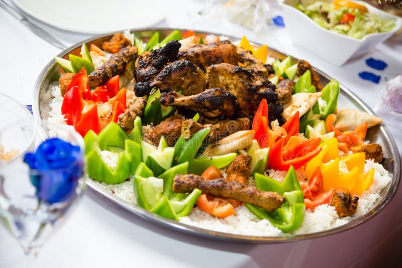 Chicken feast stock image. Image of thanksgiving, pumpkin - 93641055