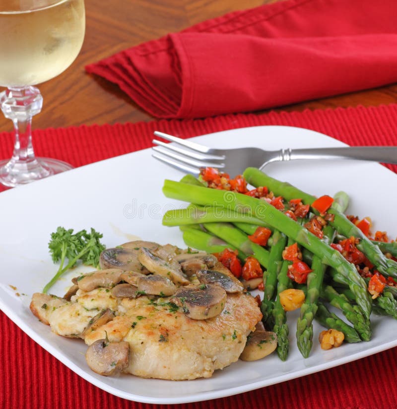 Chicken Fillet Meal stock photo. Image of nutritious - 19080146