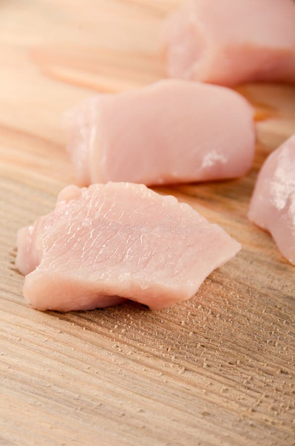 Chicken Fillet. Meat Ready for Cooking. Stock Image - Image of roast ...