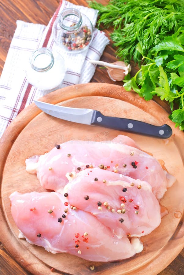 Chicken fillet stock image. Image of ingredient, meal - 39832949
