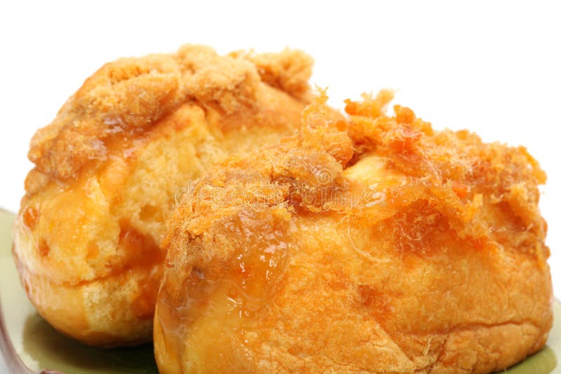 Chicken Floss Bun stock photo. Image of carbohydrate, food - 7163732