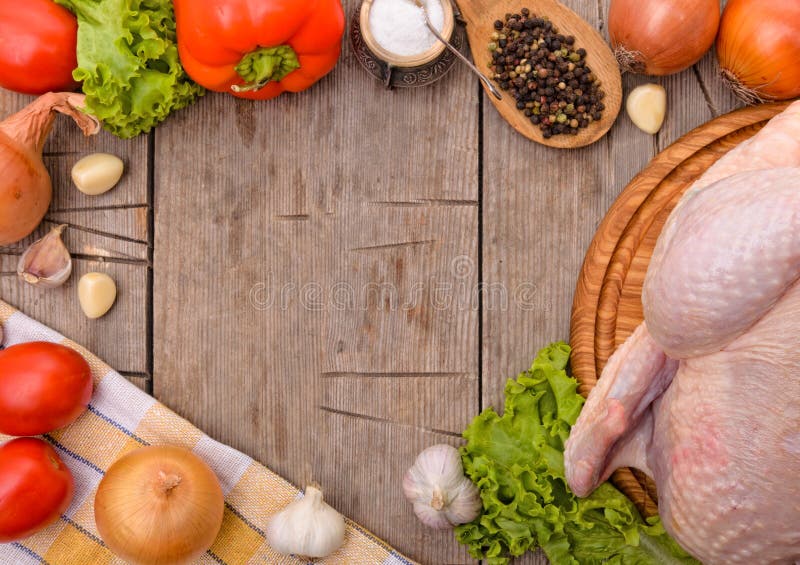 Chicken. Frame. stock image. Image of poultry, chicken - 44400737