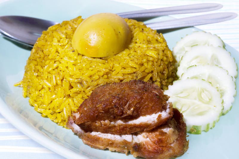 Chicken fried rice stock image. Image of oriental, fried - 34522713