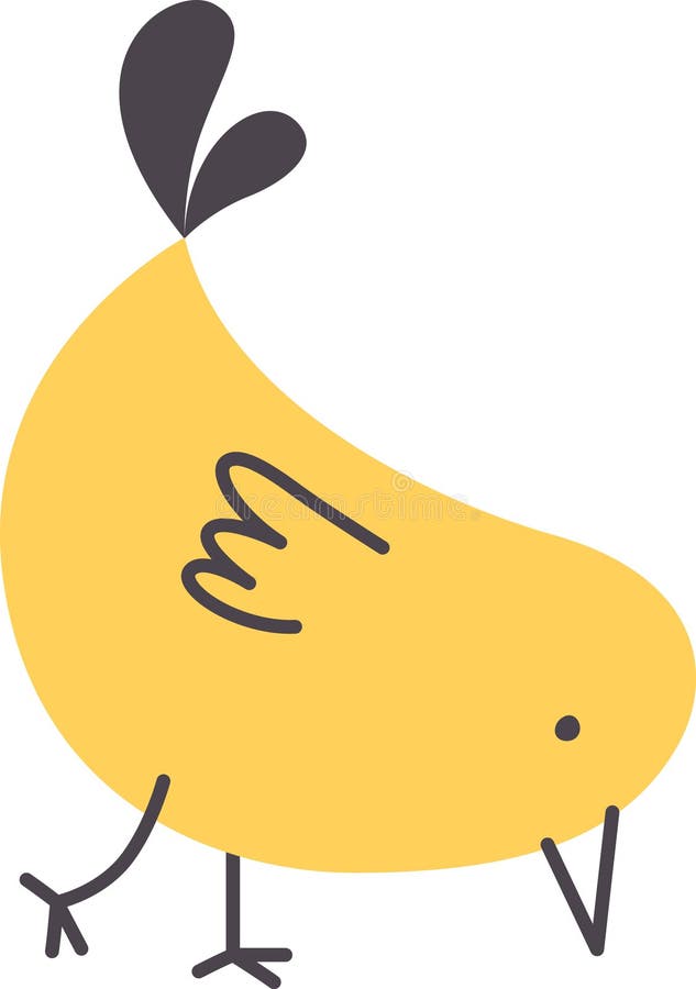 Chicken Funny Bird stock vector. Illustration of character - 302480721