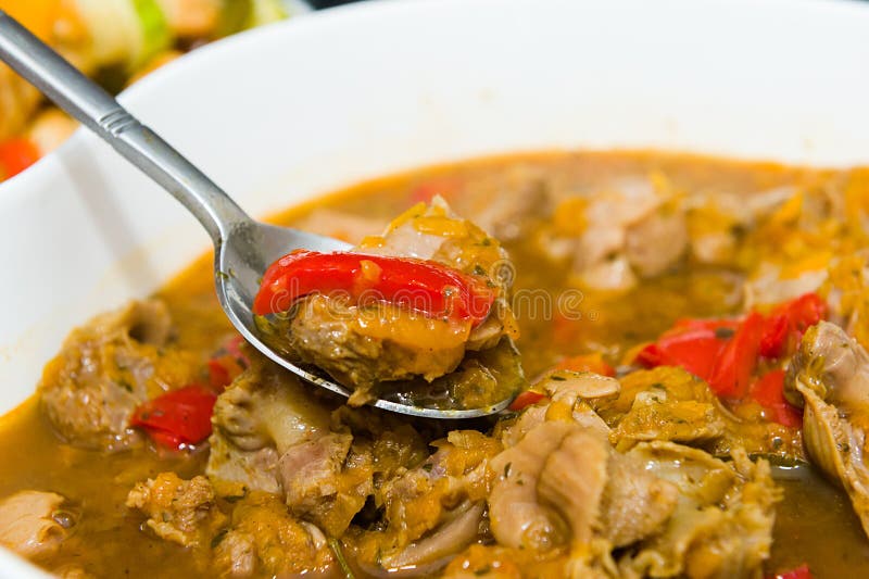 Chicken gizzards stew stock photo. Image of cooked, boiled - 62694308