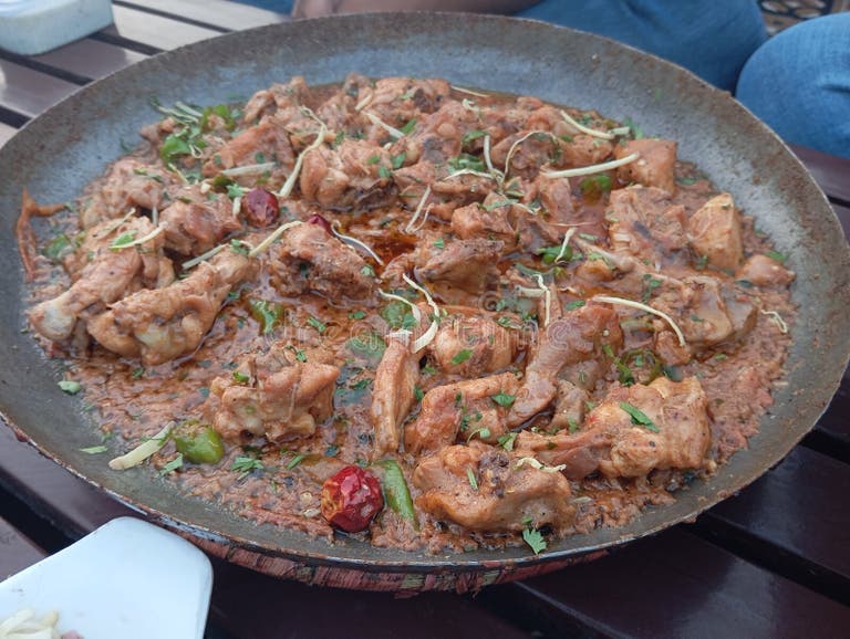 Chicken Handi, Chicken in Handi Style Stock Photo - Image of chicken ...