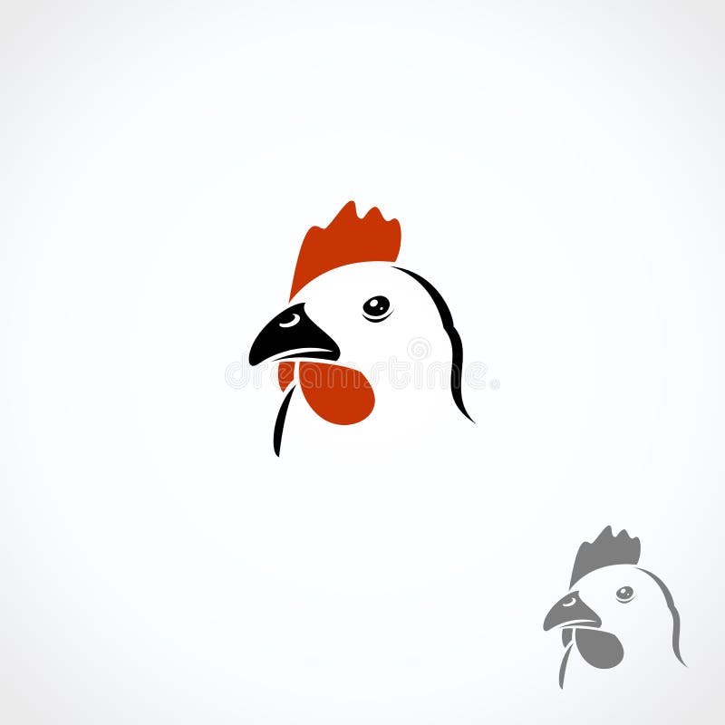 Chicken Icon Vector. Vector Stock Vector - Illustration of food, animal ...