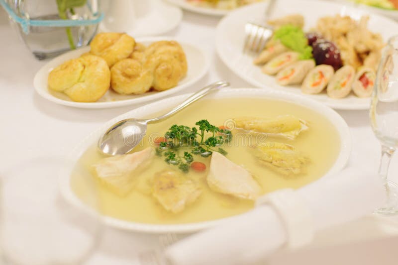 Chicken in Jelly stock photo. Image of event, lifestyle - 47768452