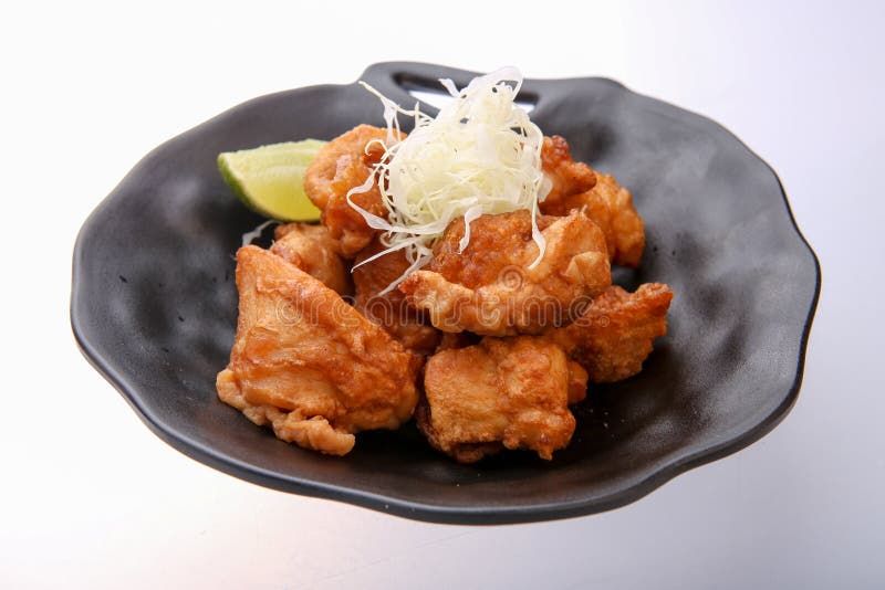 Chicken Karake Dish Japanese Fried Chickens Stock Photos - Free ...