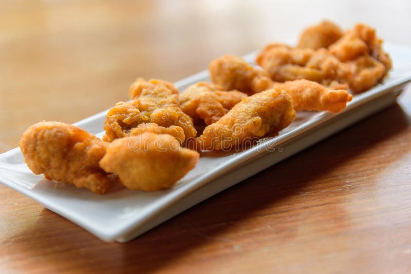 Chicken Karake Dish, Japanese Fried Chickens Stock Photo - Image of ...