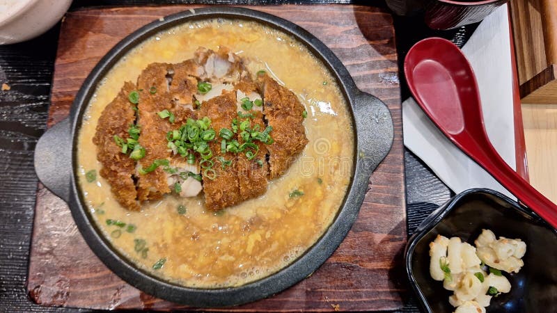 Chicken Katsudon Sets from Kimukatsu Restaurant Stock Photo - Image of ...