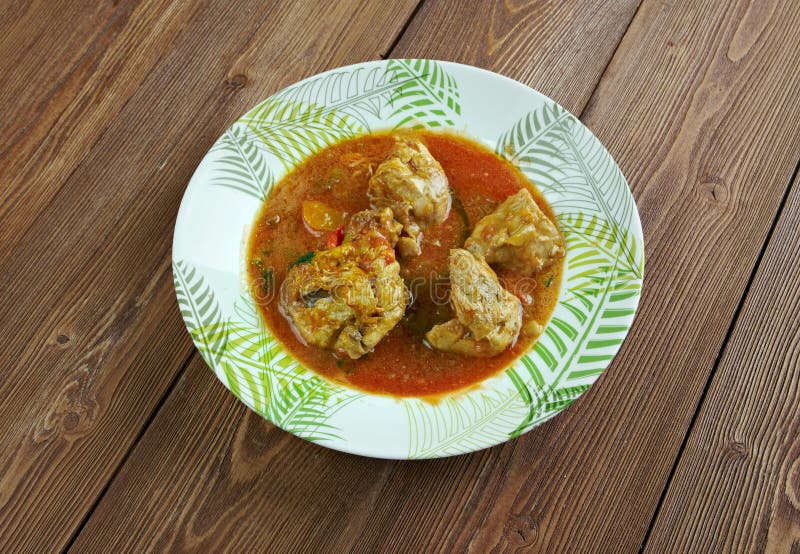 Chicken Khurchan stock image. Image of onion, dish, indian - 53052451