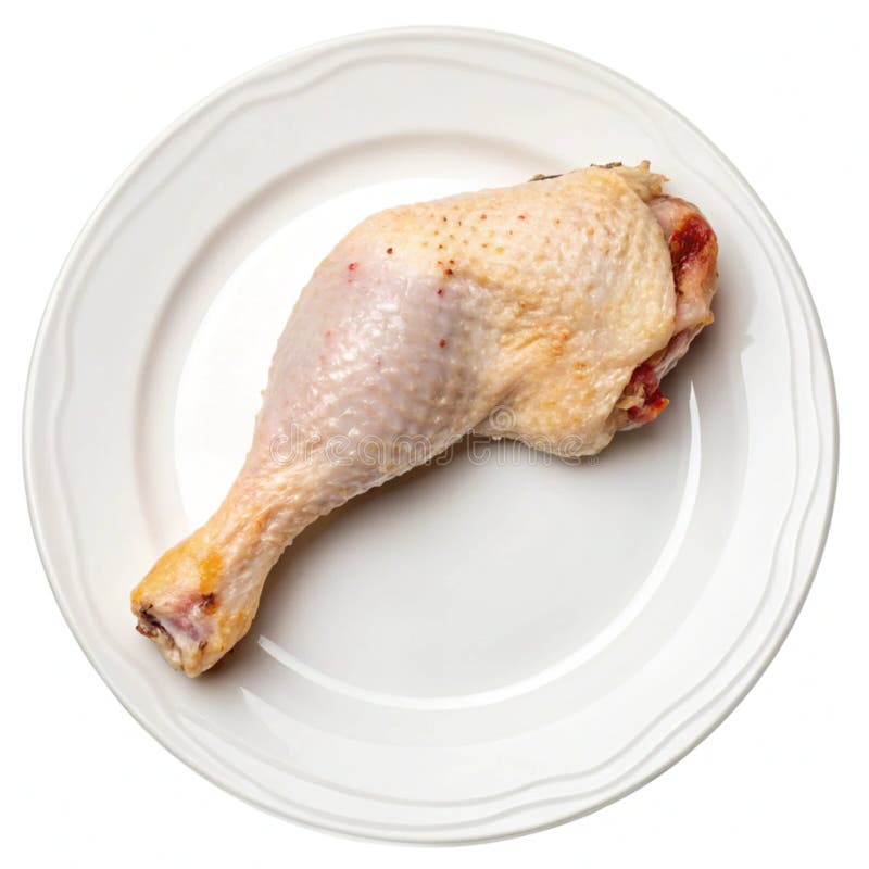 Chicken Leg Icon Isolated on Transparent Background Stock Illustration ...