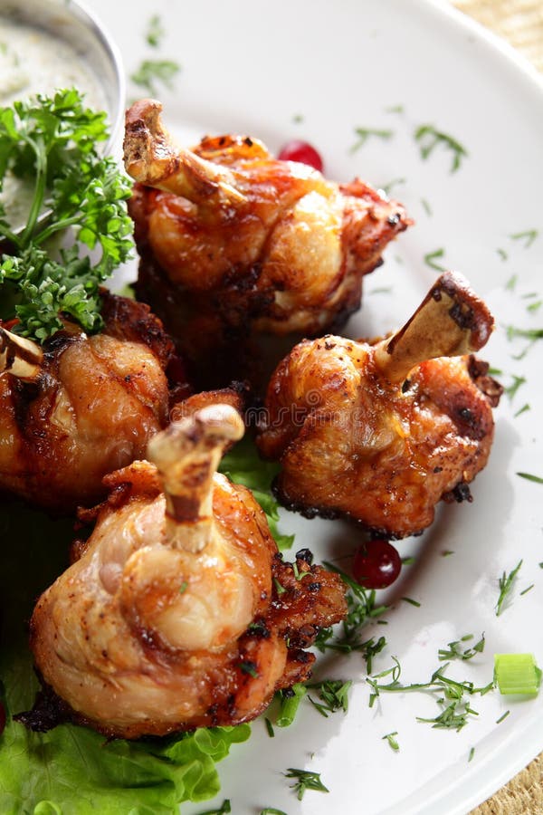 Roast chicken stock image. Image of meal, diner, cater - 1125591