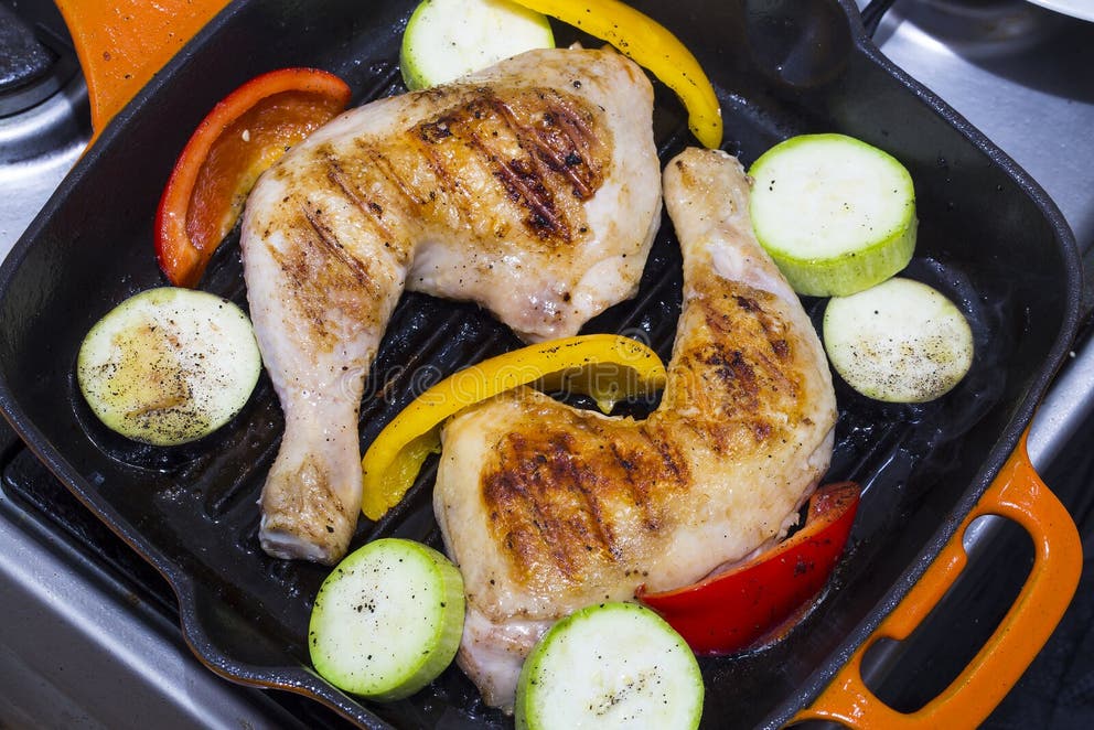 Chicken legs cooking stock photo. Image of grill, grilling - 81014848