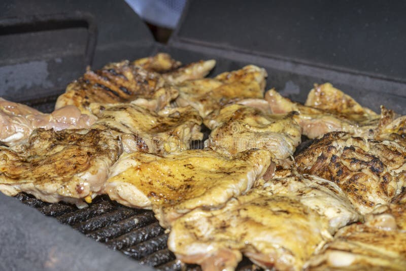 Chicken Legs Hot Grill Close Up Texture Stock Photos - Free & Royalty ...