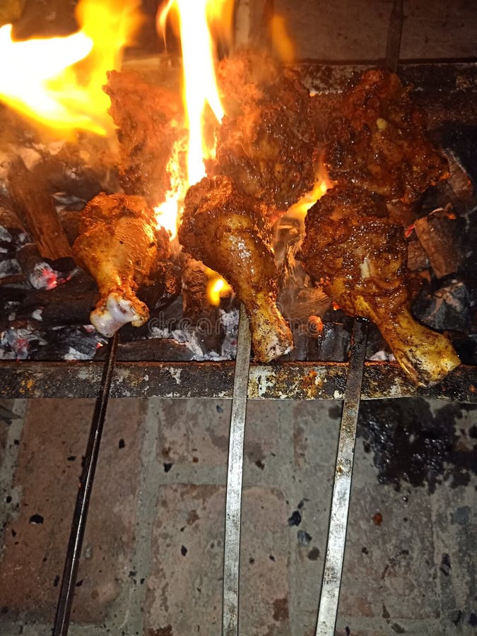 Chicken Legs Piece Spise Beautiful Testy Stock Image - Image of piece ...