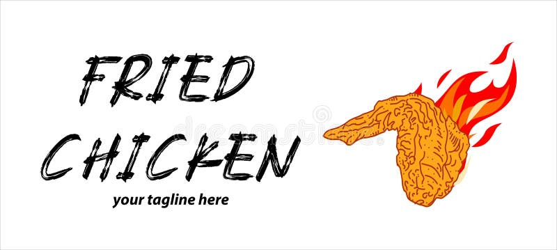 Chicken Logo Design. Fast Food Menu Design. Stock Vector - Illustration ...