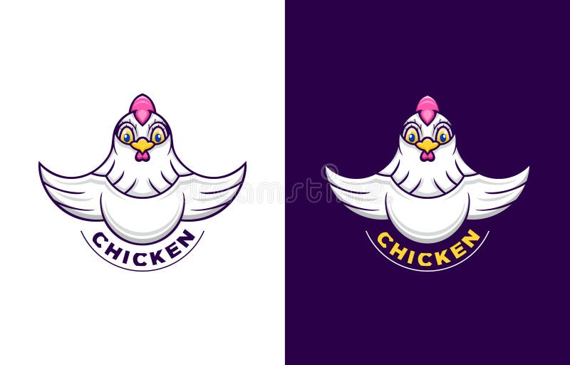 Chicken logo stock vector. Illustration of logo, character - 231231788