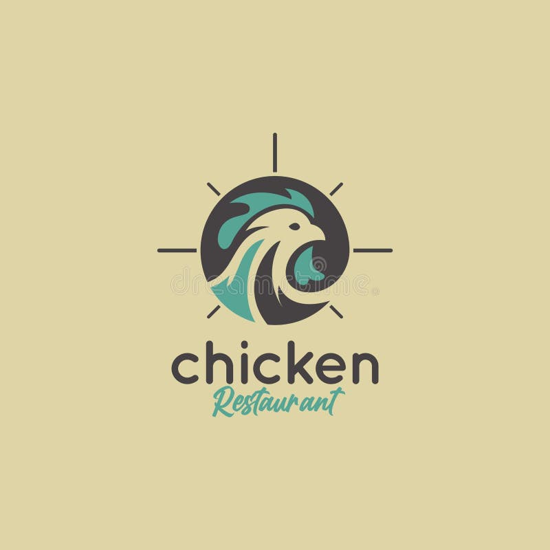 Rooster Logo Design. Chicken Logo Design Suitable for Restaurant or ...