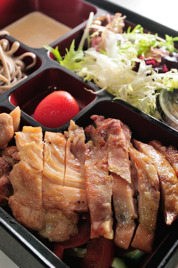 Chicken Lunch box stock image. Image of stew, asian, meal - 51278639