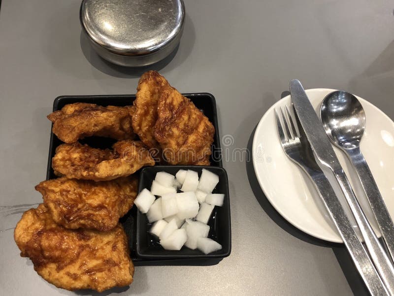 Chicken Lunch Meal Fries Dinner Stock Image - Image of fries, chicken ...