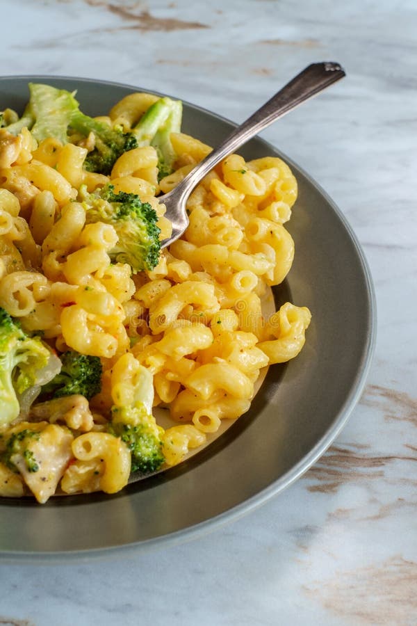 Chicken Mac N Cheese stock image. Image of allergy, italian - 179468787