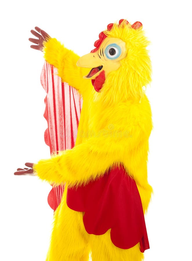 Chicken Man - Arms Crossed stock photo. Image of animal - 11670758