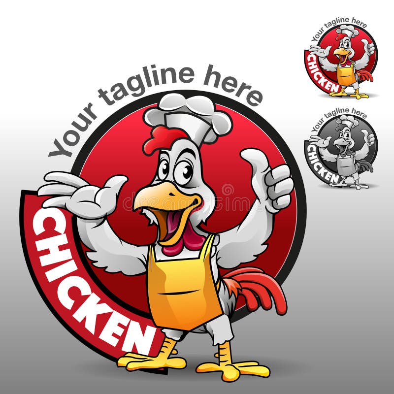 Chicken Mascot Logo Inspiration Vector Stock Vector - Illustration of ...