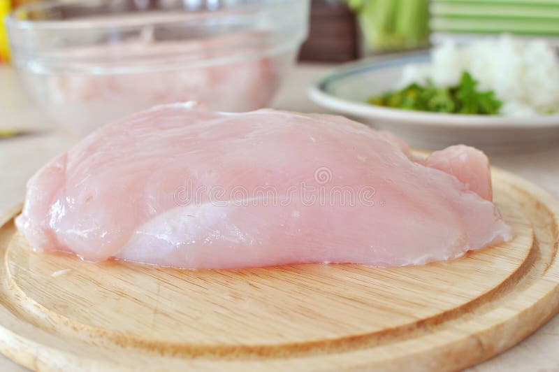 Chicken breast meat stock photo. Image of copping, texture - 9542896