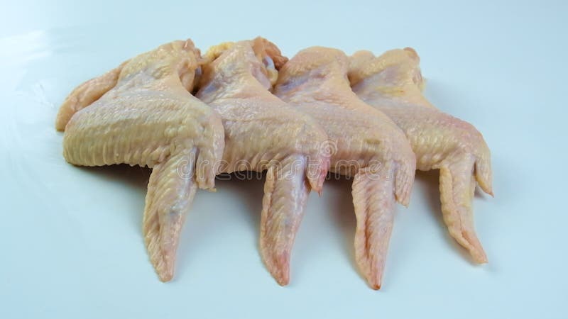 Chicken Meat on a Light Background. Selective Focus Stock Video - Video ...