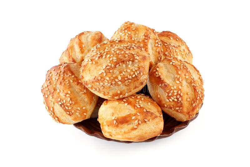 Chicken mini puffs stock image. Image of bake, closeup - 25377467