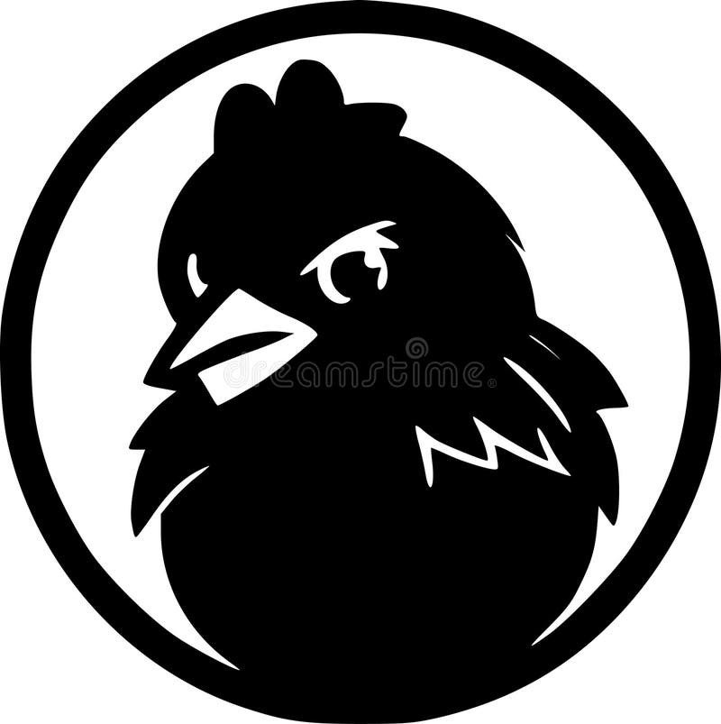 Chicken - Minimalist and Simple Silhouette - Vector Illustration Stock ...