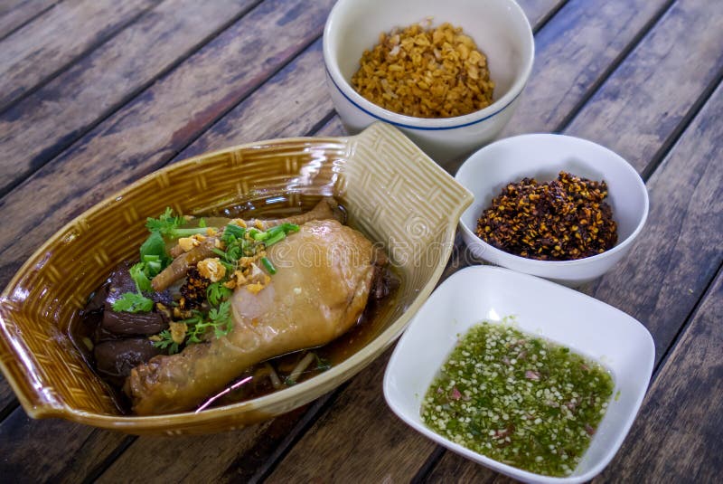 Sea slug and chicken soup stock image. Image of china - 18100637