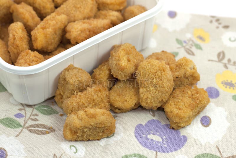 Chicken nuggets stock photo. Image of crispy, aromatic - 47149240