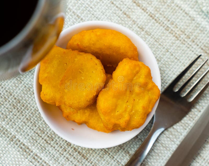 Chicken nuggets stock photo. Image of food, boneless - 322661442