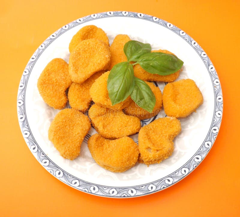Chicken nuggets stock image. Image of freshness, nuggets - 44576799