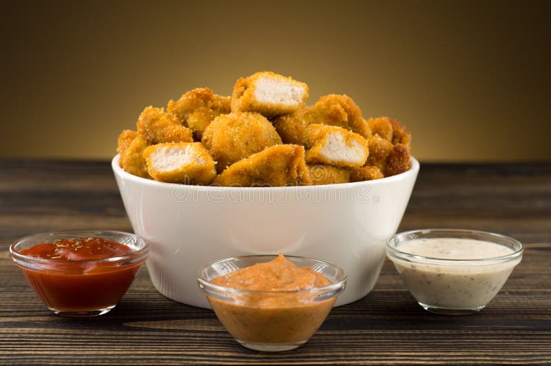 Chicken nuggets stock photo. Image of nugget, nutrition - 39781538
