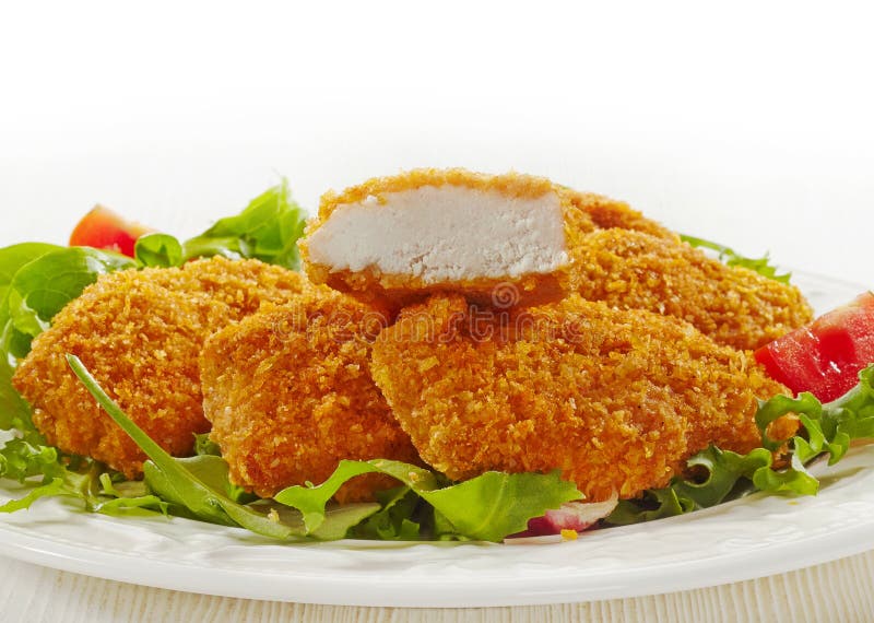 Chicken nuggets stock photo. Image of cuisine, lunch - 33245392