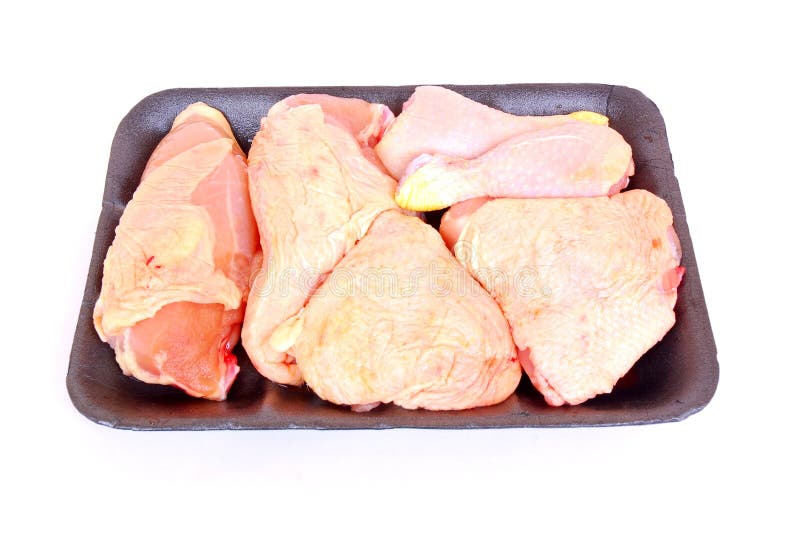 Chicken pack stock image. Image of pieces, fresh, thigh - 15424863